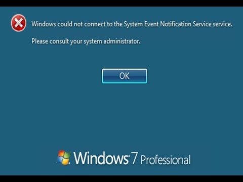 Cara Mudah Mengatasi Error Windows Could Not System Event Notification Service