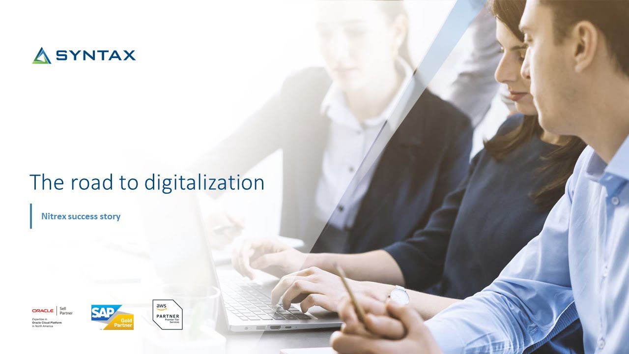 Smart Manufacturing Episode #1 - The road to digitalization: Nitrex success story