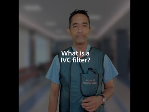 What is a IVC filter - Get In The Know with Dr. Atul Gupta