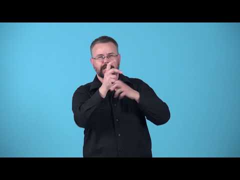 American Sign Language ASL Video Dictionary - cloud on the horizon