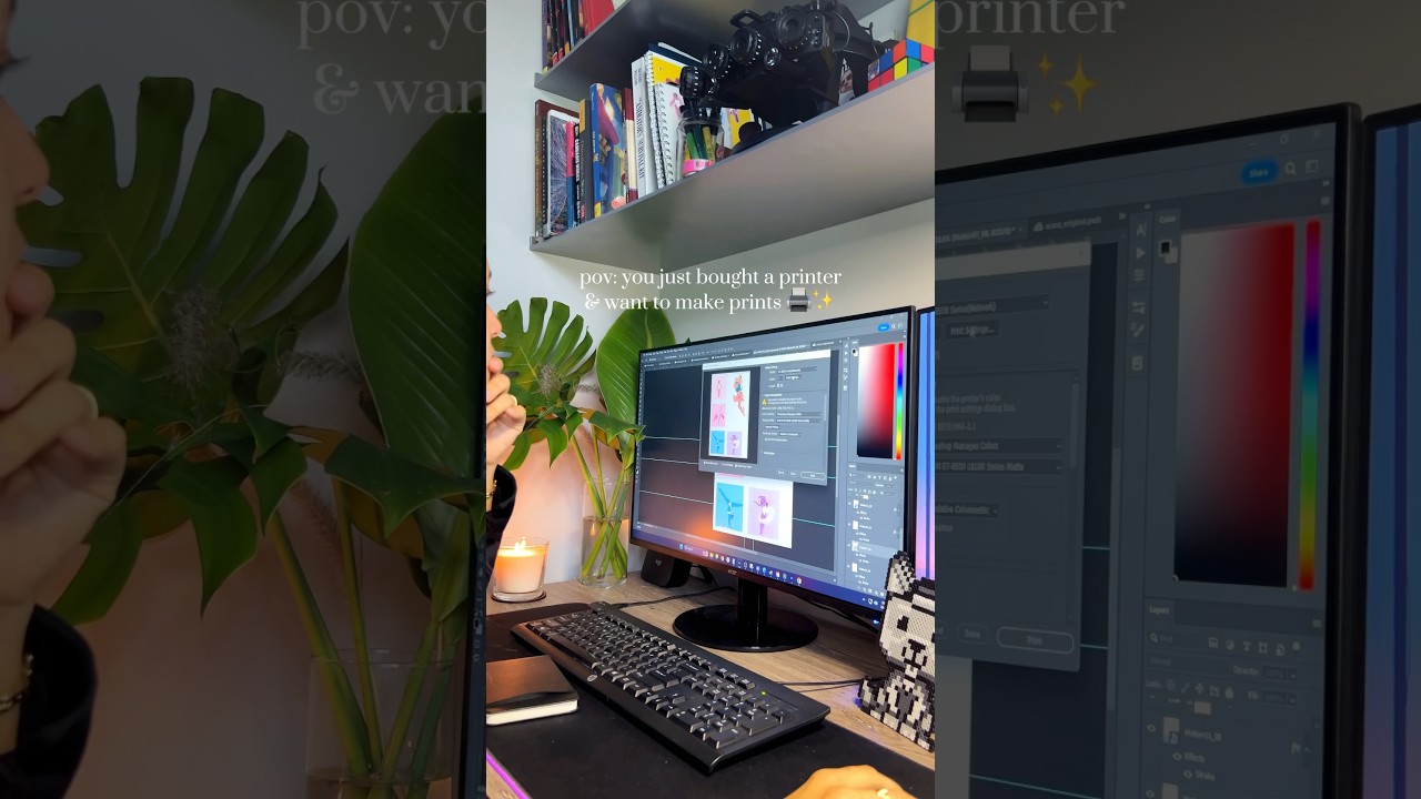 I bought myself an Epson Eco Tank ET-8550 🥹#animation #art #drawing #artistsofyoutube