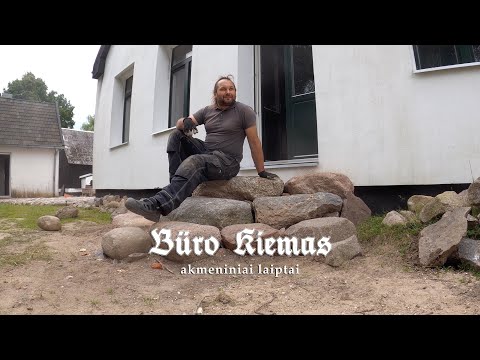 Akmeniniai laiptai - Būro kiemas #20-25