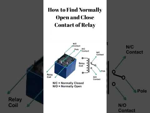 How to Find Normally Open and Close Contact of Relay