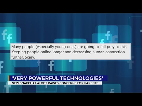 New Snapchat AI Bot raises concerns for parents