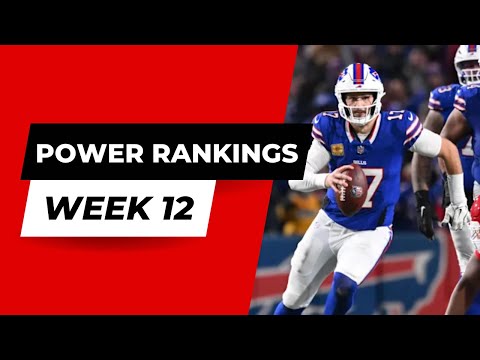 Week 12 NFL Power Rankings (2024)