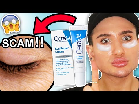 DO NOT BUY!! Cerave Eye Repair Cream Full Review! (I tried it for 1 week and here's what happened..)
