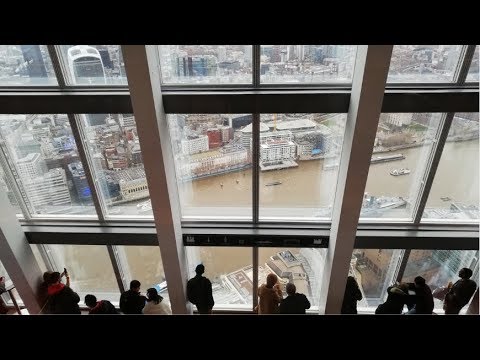 Visiting The View From The Shard In London