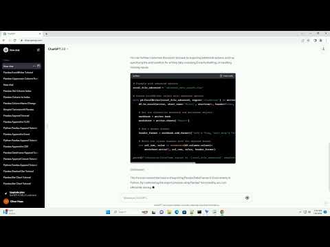 python pandas to excel sheet