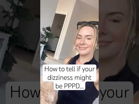 How to tell if your dizziness might be PPPD… #dizzy #dizziness #vestibular #vertigo