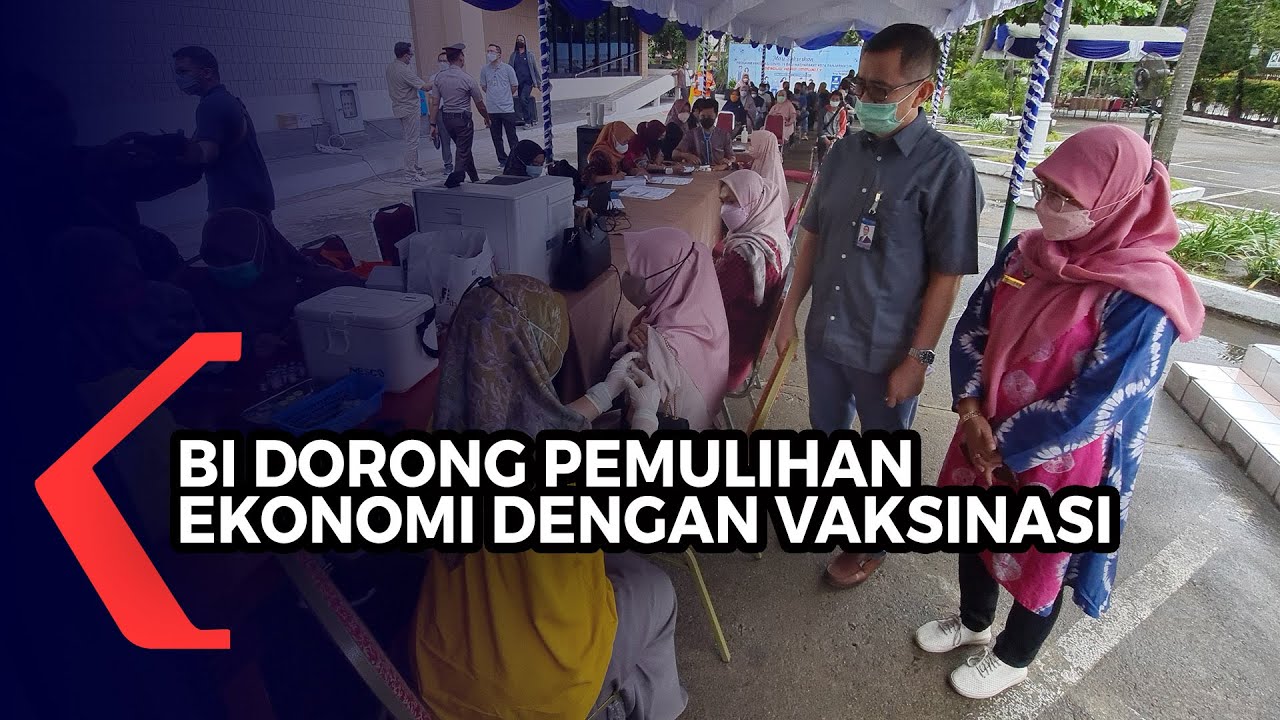Bank Indonesia Kalsel Dorong Pemulihan Ekonomi dengan Gelar Vaksinasi Massal