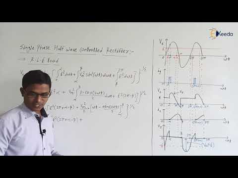 Mastering Single Phase Half-Wave Controlled Rectifier - RLE Load : Derivations Video Lecture ...