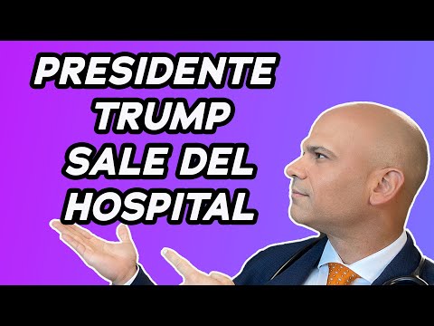 President Trump leaves the hospital