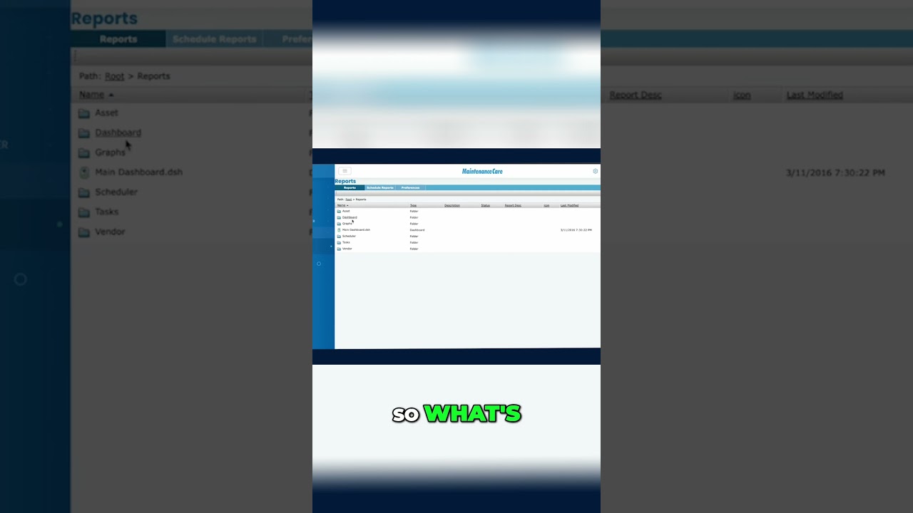 Unlocking Maximum Efficiency - Customizing Reports in Maintenance Care| Work Order Software and CMMS