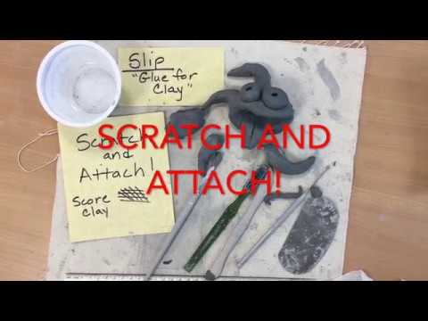 Scratch and Attach! Slip and Score