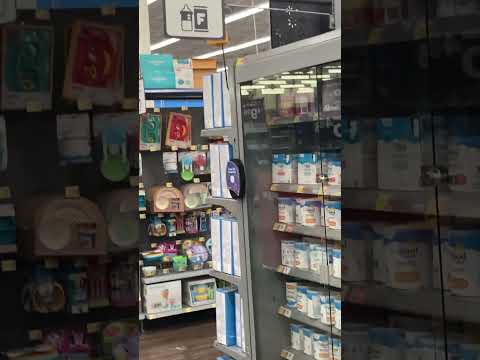 Baby Formula is in the Cabinet at Walmart 🤔🍼🇺🇸