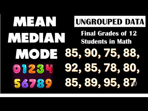 MEAN ,MEDIAN , MODE