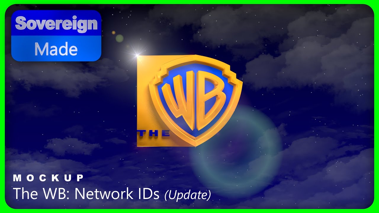 The WB Network Branding (2024) - Network IDs (2025 Update) | Mockup | SovereignMade