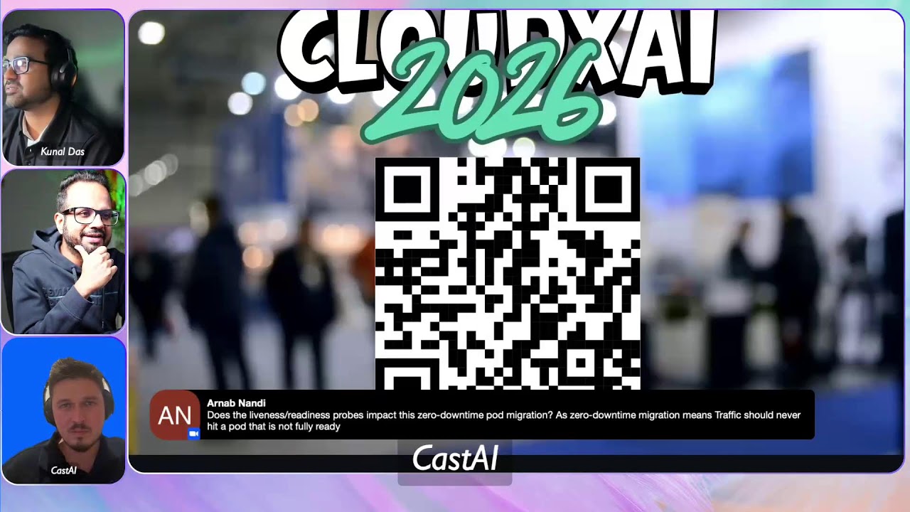 Live container migration with CastAI