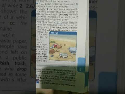 What is 🚯 litter