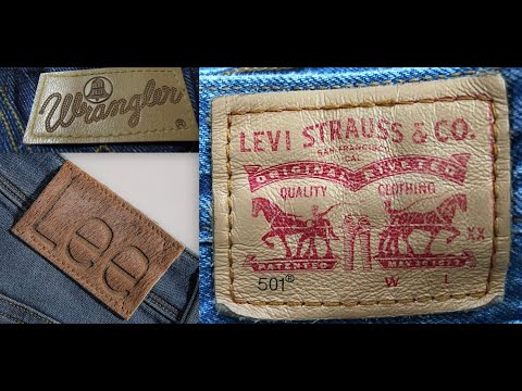 TITANS OF INDIGO: 3 Jeans That Changed the World (Levi 501xx, Wrangler 13MWZ, Lee 101)