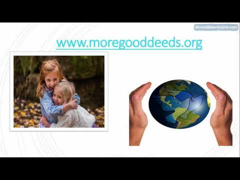 Good Deeds – www.moregooddeeds.org | More Good Deeds