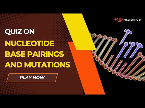 Quiz: Nucleotide Base Pairings & Mutations | #43