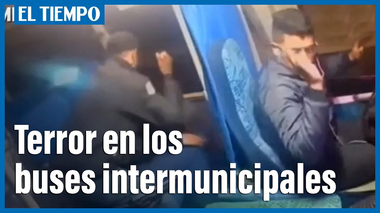Delincuentes asaltan a pasajeros y conductores de transporte intermunicipal | El Tiempo