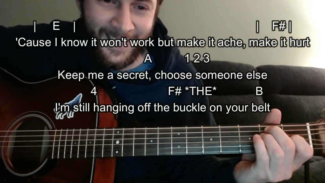 Florence + The Machine - Buckle guitar lesson