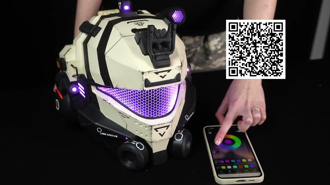 Titanfall 2 Pulse Blade Pilot Helmet - Assembly Guide | CyberCraft