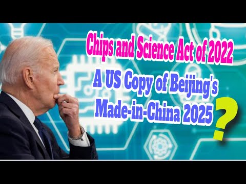 The Chips and Science Act: Forcing China to Fry Chips Faster!