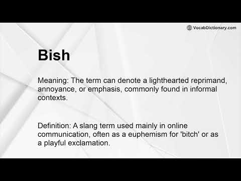 Bish Meaning