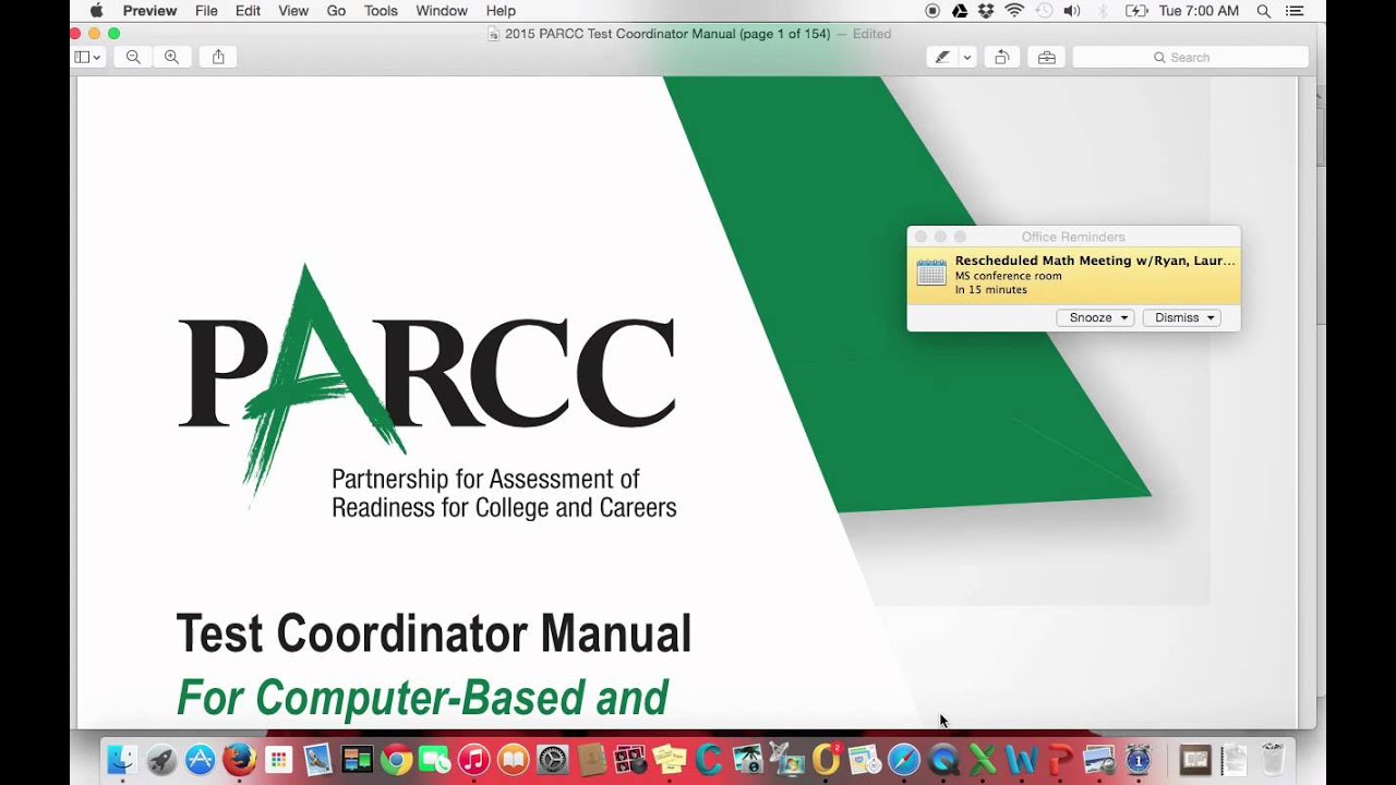 PARCC PBA TEST SECURITY VIDEO