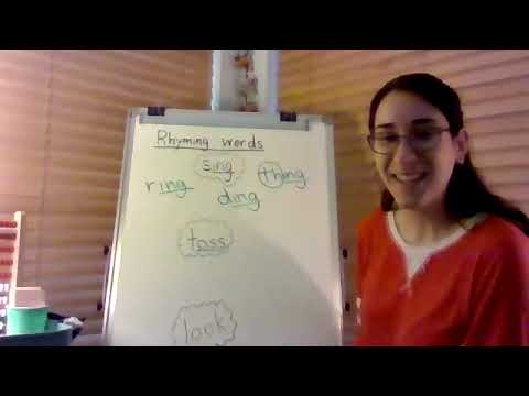 Rhyming Words Practice / Práctica de palabras que riman