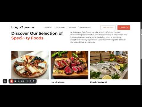 Algonquin Fine Foods Artisan Foods & Local Delights 23 May 2025