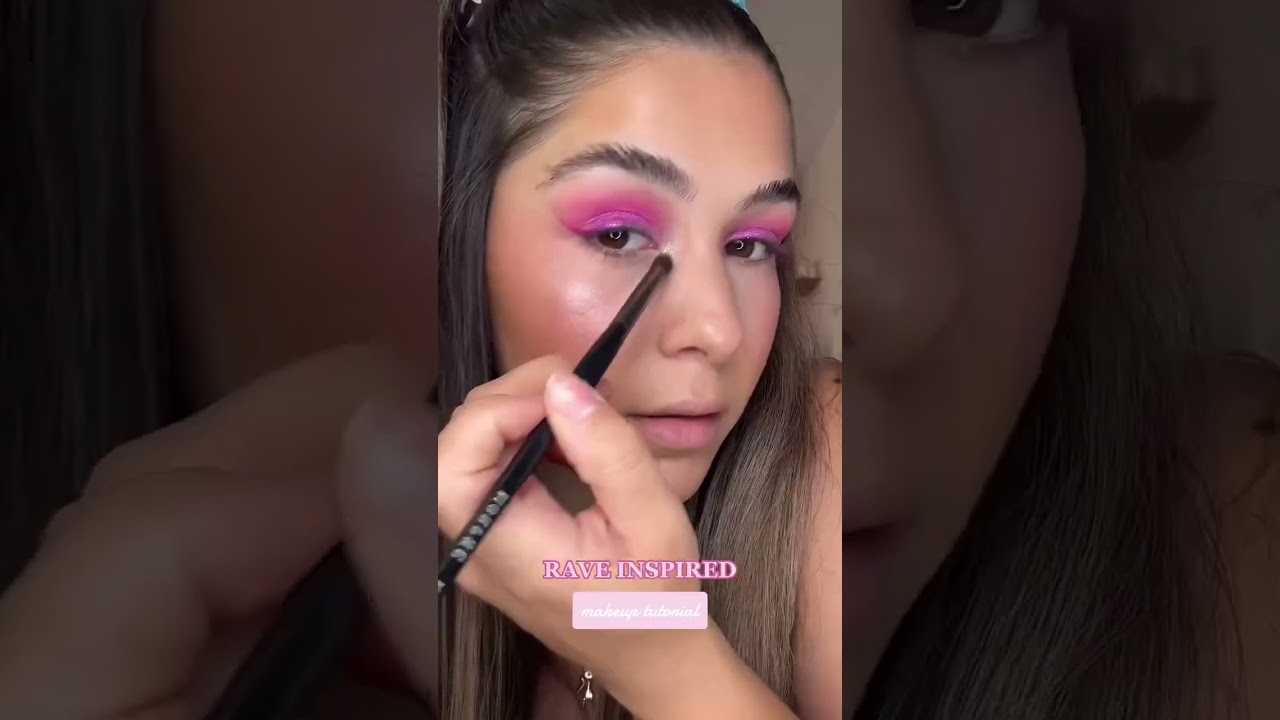 Summer Rave Festival Makeup