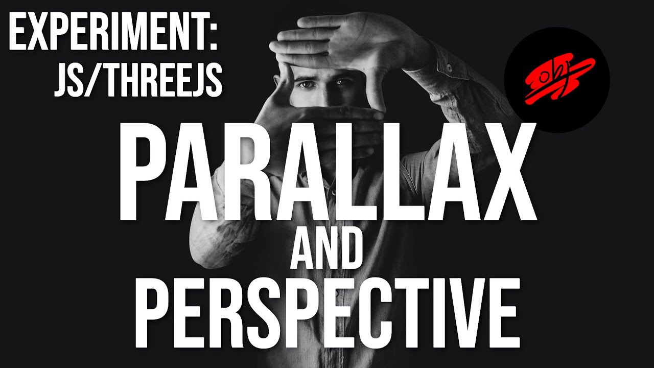Using ThreeJS (Javascript) To Play with Parallax and Perspective of 2D Images