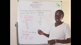 G7 Math Decimals 06 Converting decimals to common fractions – Smartlen ...