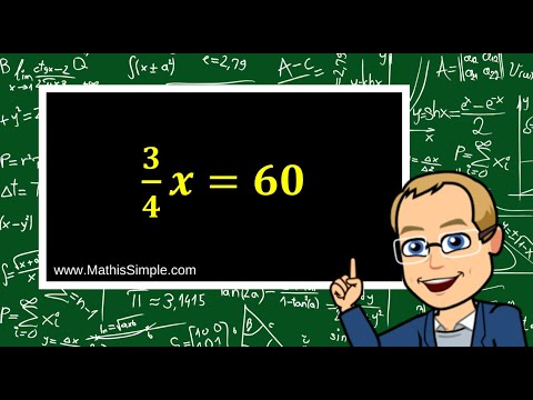 Solving Equations with Fractional Coefficients | Expressions & Equations | Grade 6