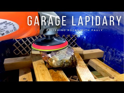 Polishing Rocks with Power Tools • Specimens, Slabs & Palm Stones