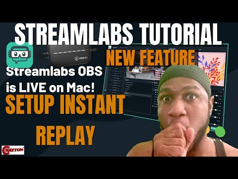 Streamlabs OBS Tutorial on Mac ( NEW 2020 ) Instant Replay Setup | CRAYTON TV