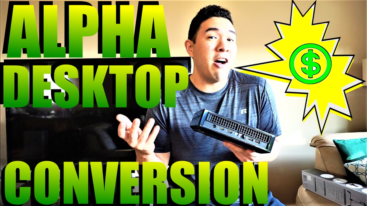 Alienware Alpha Desktop Conversion Tutorial | Home Theater to Desktop Conversion Guide