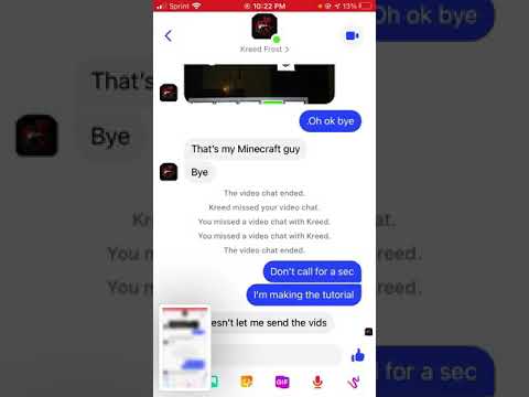 How to send videos on messenger kids