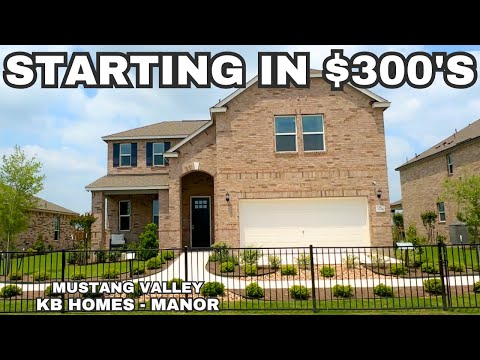 Affordable New Construction in Manor TX – Tour This KB Home Today!