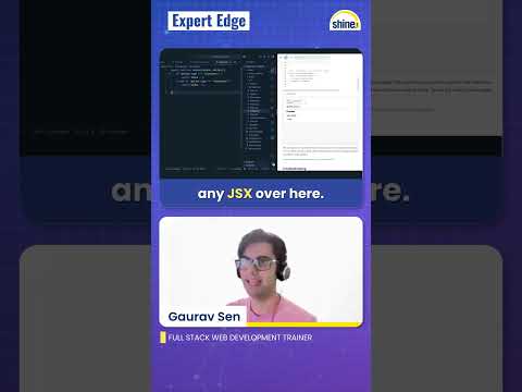 Why do we use .jsx extension instead of .js in some React files ? #expertedge #masterclass