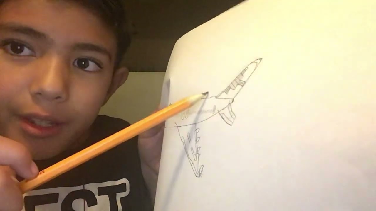 How to draw Volaris Airbus  Easy tutorial￼
