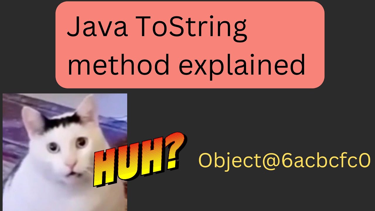 Java's Default ToString method explained