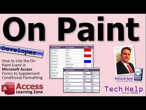 How to Use the On Paint Event in Microsoft Access Forms to Supplement Conditional Formatting