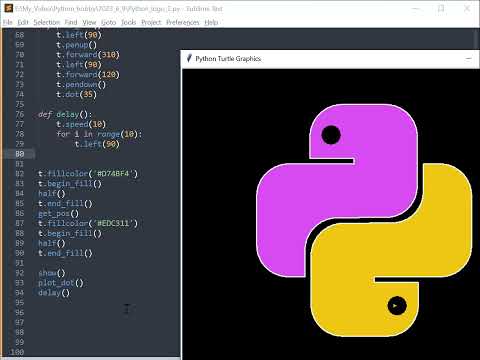 Create Python LOGO with Python