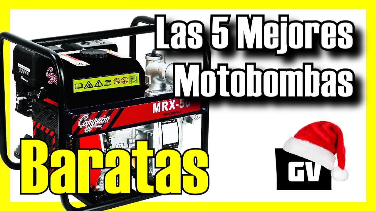 💧💣 Las 5 MEJORES Motobombas BARATAS de Amazon [2026]✅[Calidad/Precio] De agua / Gasolina / Diesel