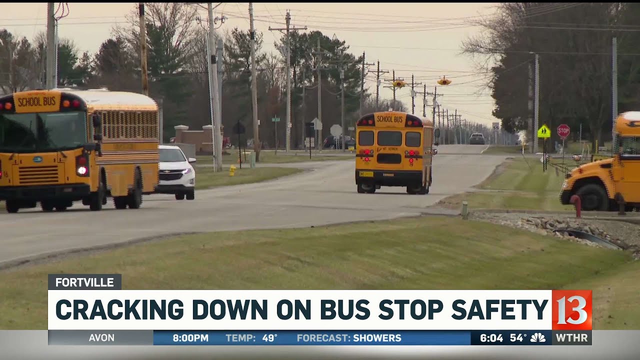 Cracking down on bus stop safety violations